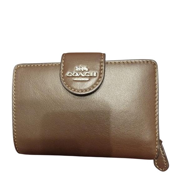 Coach | Bags | Coach Brown Leather Wallet Classic Design | Poshmark